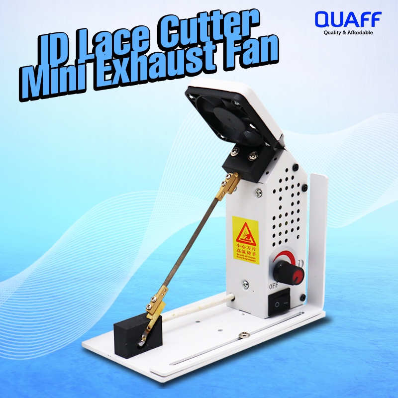 QUAFF Heat ID Lace Cutter With Mini Exhaust Fan Portable Cutting ...