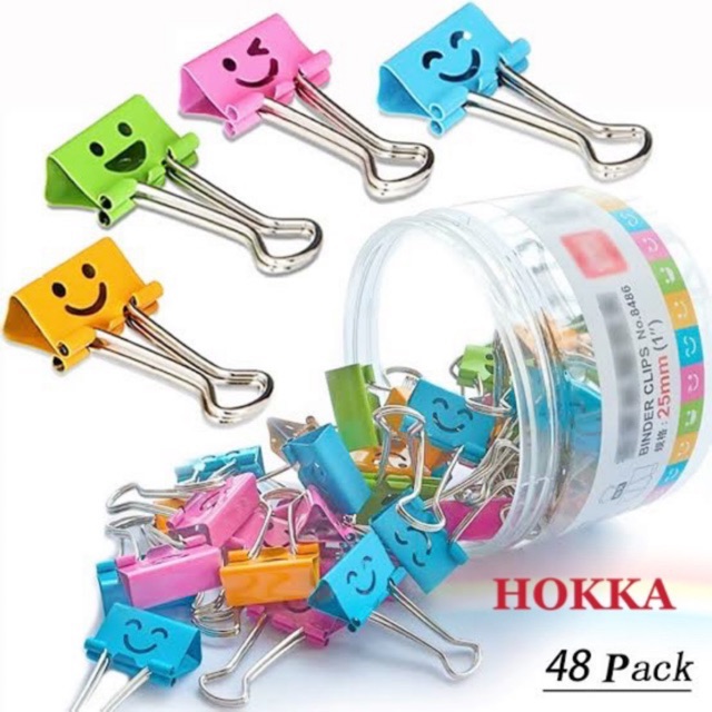BINDER CLIPS 1 inch 48PCS | Shopee Philippines