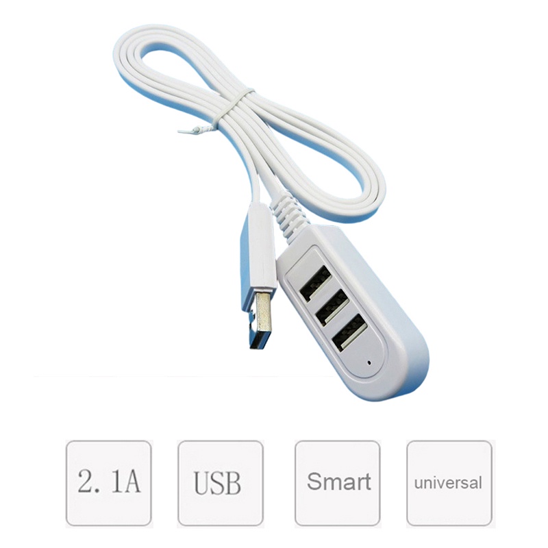 1.2M USB cable Extension Charger Line Hub More than USB Splitter New ...