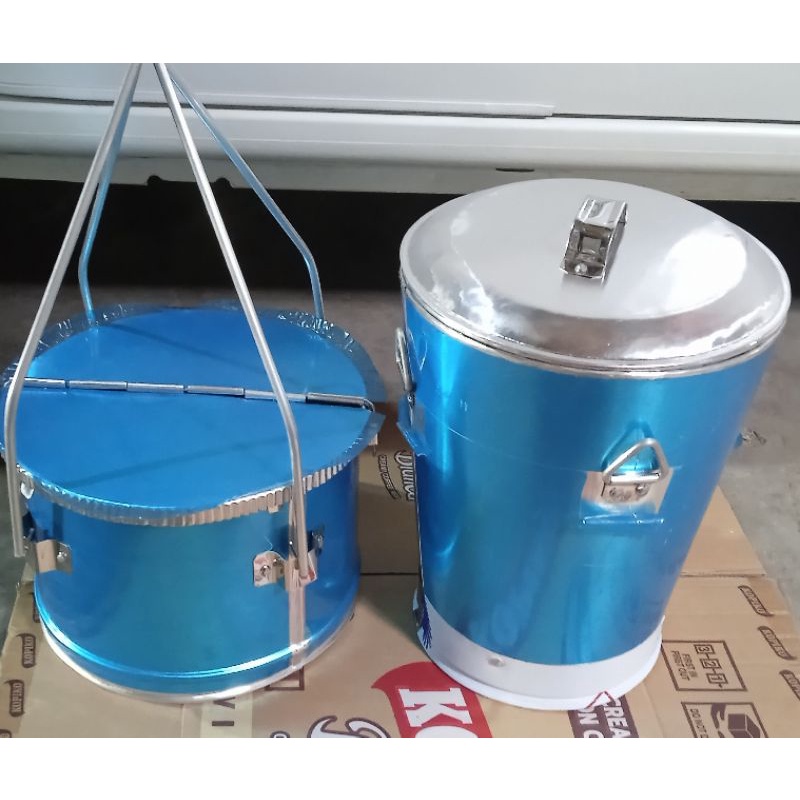 balde ng taho complete set (cute) minieture taho table top Aluminum ...