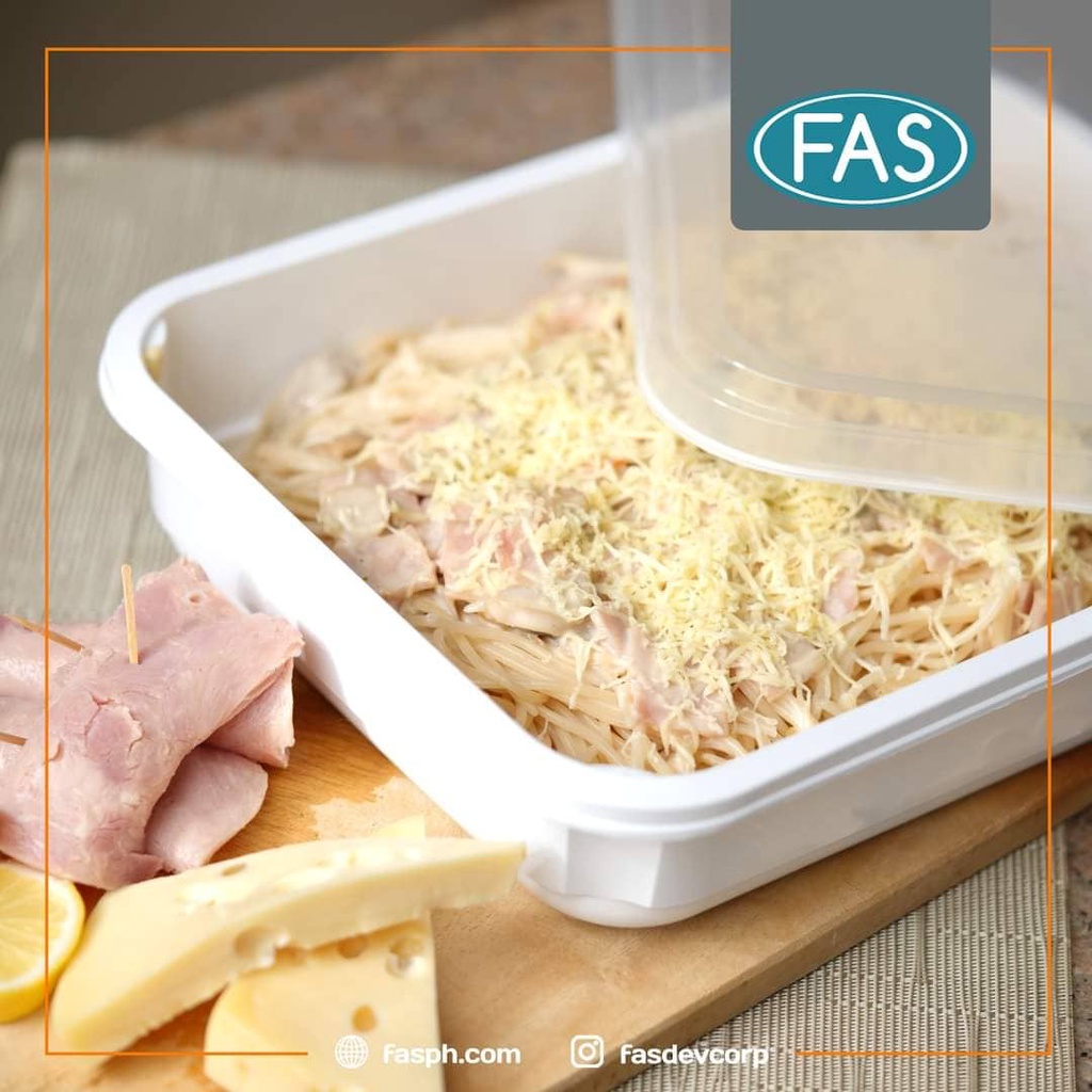 Faspack Microwavable Container- Rectangular Cater Trays | Shopee ...