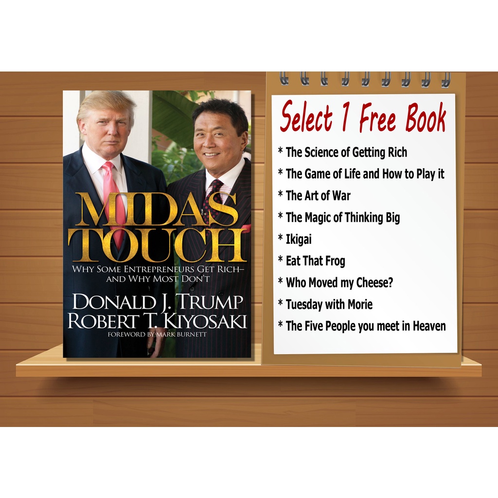 Midas Touch - Robert T. Kiyosaki (plus 1 free book) | Shopee Philippines