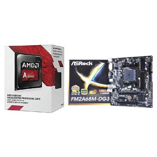 AMD A8 7680 Processor and ASROCK FM2A68M-DG3+ Motherboard Bundle ...