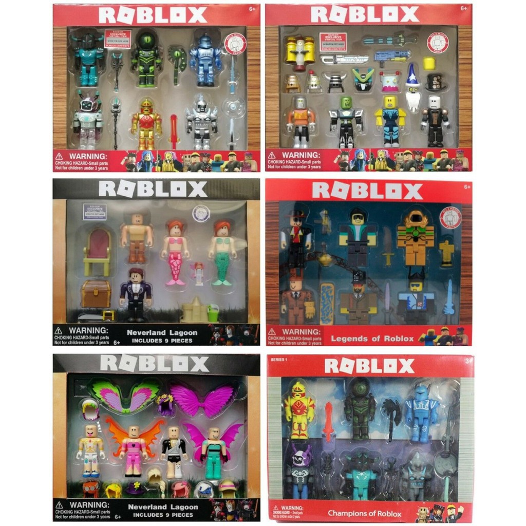 Roblox Game Figma Oyuncak Champion Robot Mermaid Playset Mini Action ...