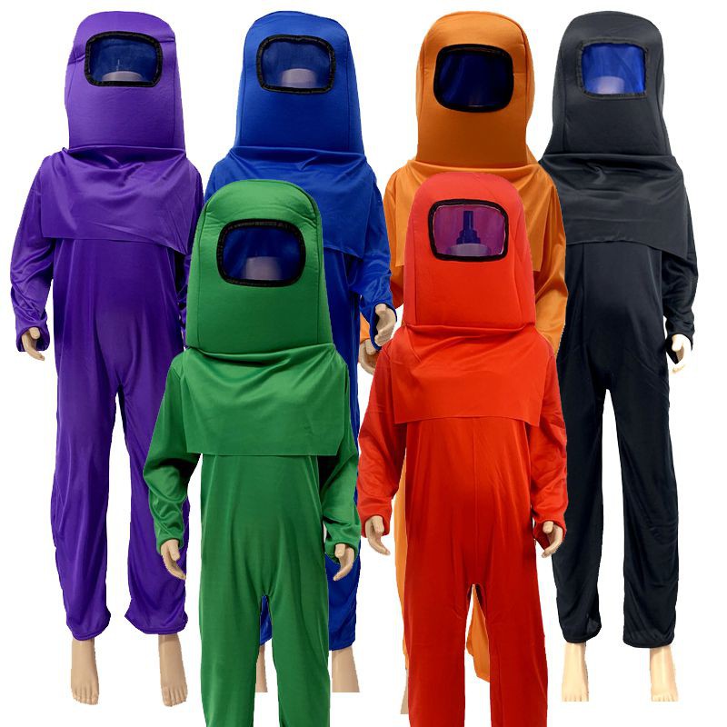 3pcs Kids Among Us Cosplay Costume Children Halloween Party Show ...