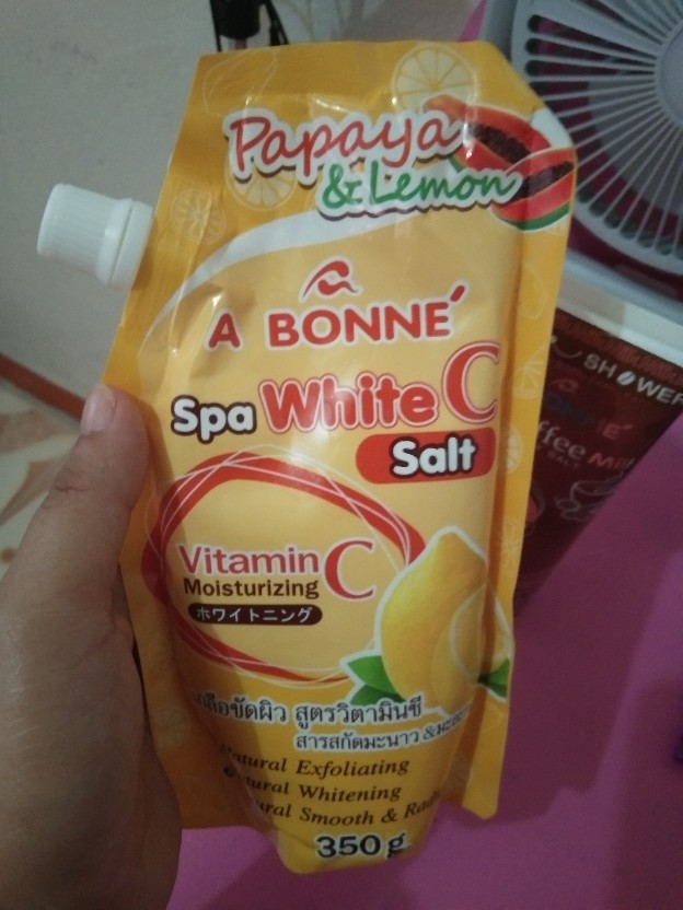 Abonne White Spa C Salt Papaya & Lemon 350g ( A098 ) | Shopee Philippines