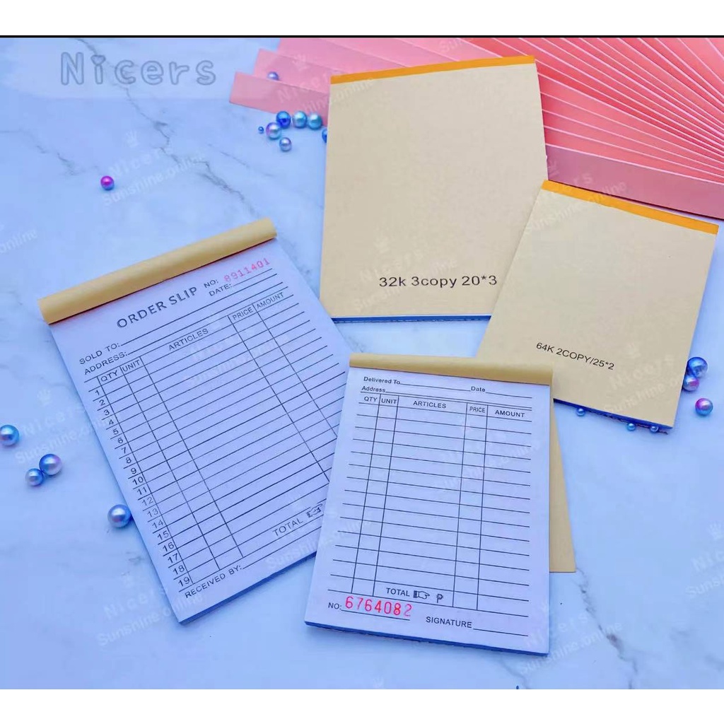 Wholesale Resibo Receipt Carbonized With Carbon Paper Recept*2 copy ...