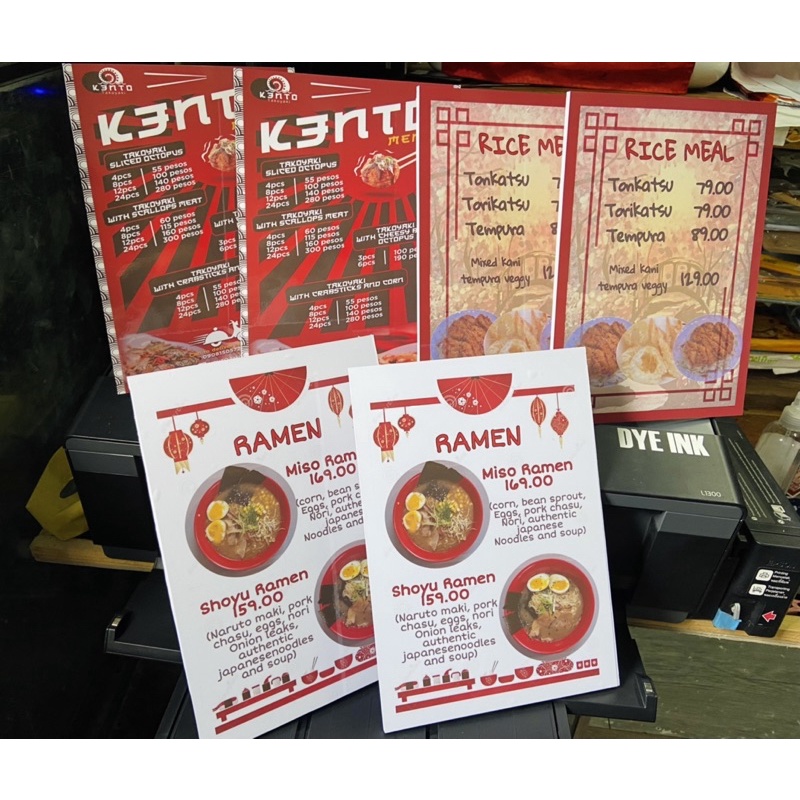 menu board sintra with stand | Shopee Philippines