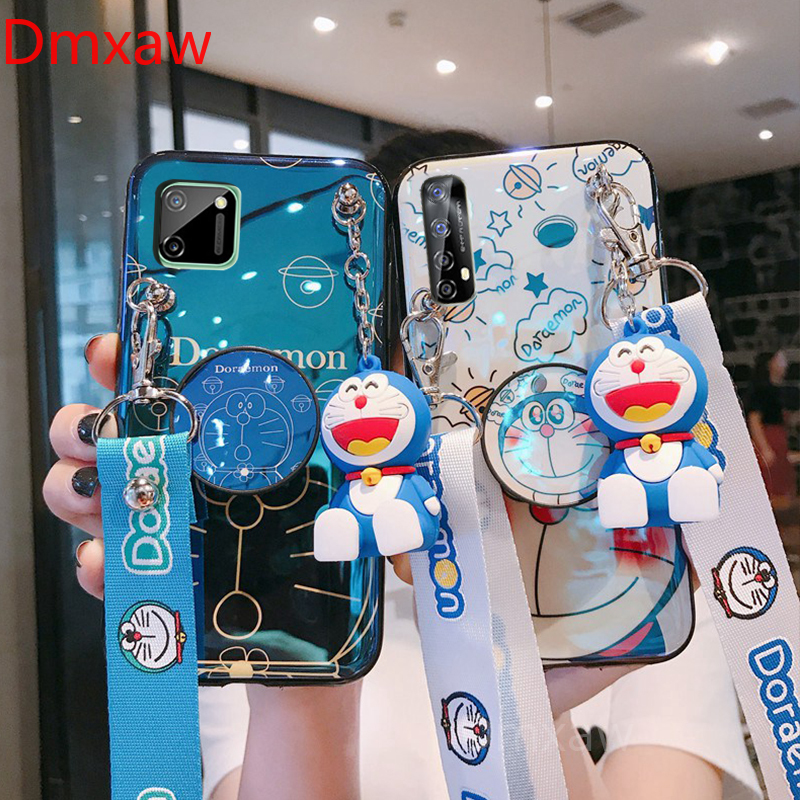 Doraemon Case Realme C17 7i 7 Pro V5 C15 C12 C11 5 5i 5s 6i 6s C3 C2 5 ...