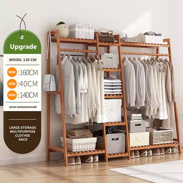 2IN1 Floor hanger Integrated Combination of floor Coat rack and Shoe ...