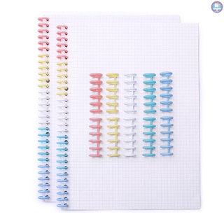 GM KW-trio Binding Spine Combs 6 Holes Loose Leaf Binder Album Rings ...