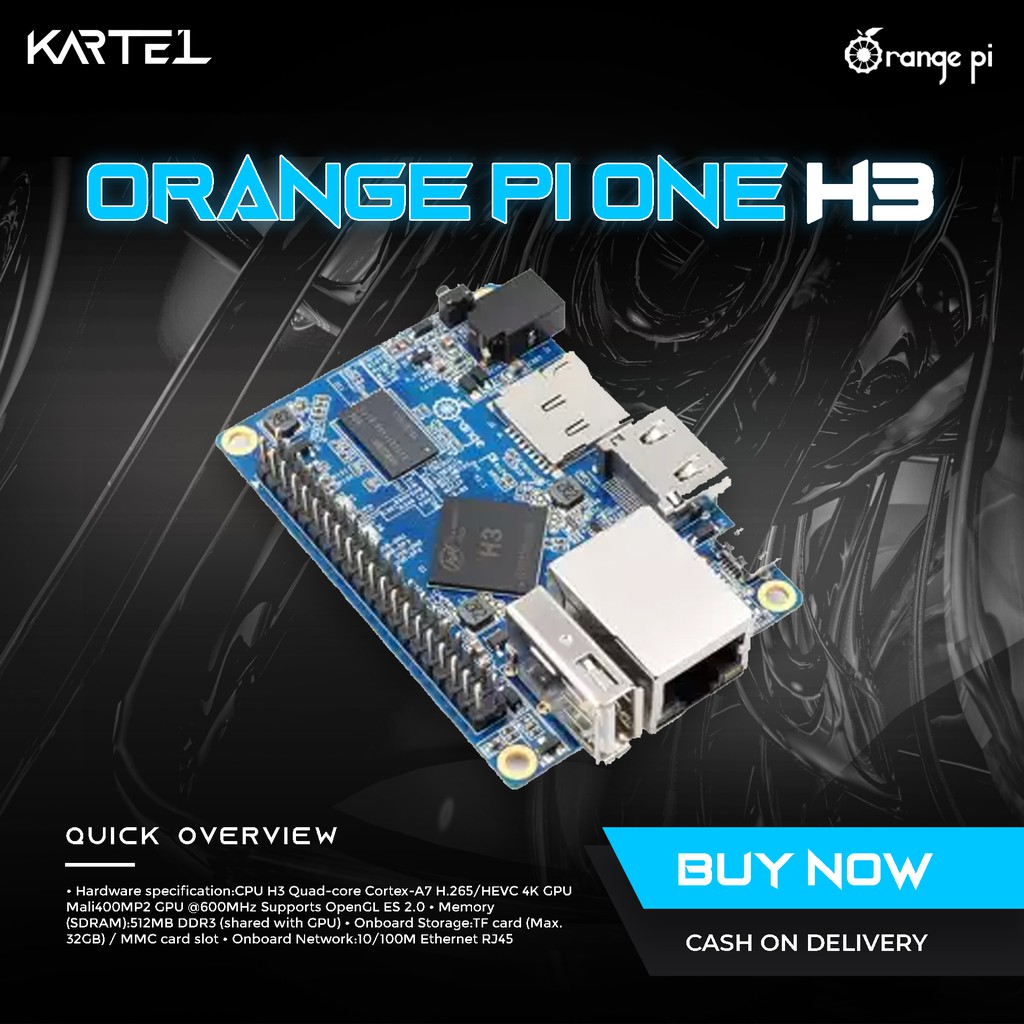 Orange Pi One 1GB (WITH CABLE INCLUDED) Piso WiFi (AdoPiSoft, LPB, WiFi ...