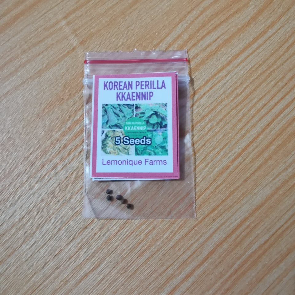 Authentic Korean Kkaennip seeds | Kkaennip Perilla Seeds | Korean ...