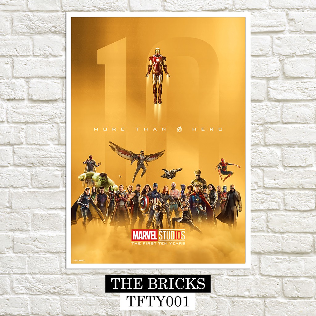 MCU 10th Anniversary / Marvel Studios: The First Ten Years Posters ...