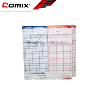 Comix Time Card For Time Recorder | Shopee Philippines