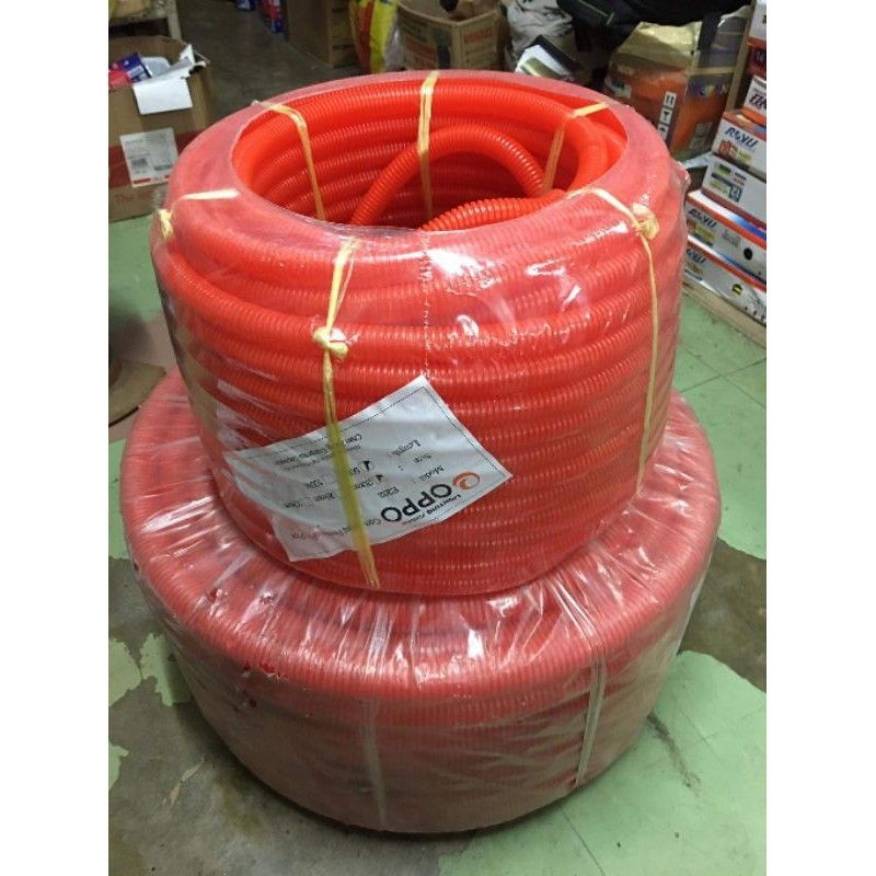 high quality orange flexible hose (per meter) 1/2", 3/4", 1" sizes available! | Shopee Philippines