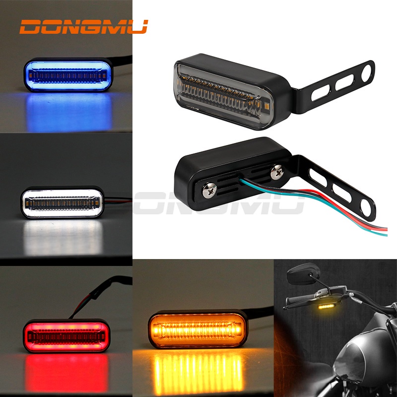 Universal LED Motorcycle Flasher 12V Waterproof Flowing Water DRL Indicator Turn Signals Lights ...
