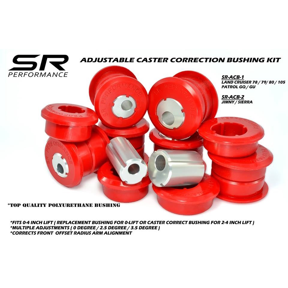 Adjustable Caster Bushing fits 0-4 inch lift Steering caster steering ...