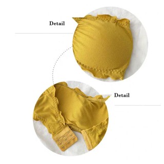 R&O #B22 Wrapped Chest bra Pushup Tube Bra strapless Brallete | Shopee ...