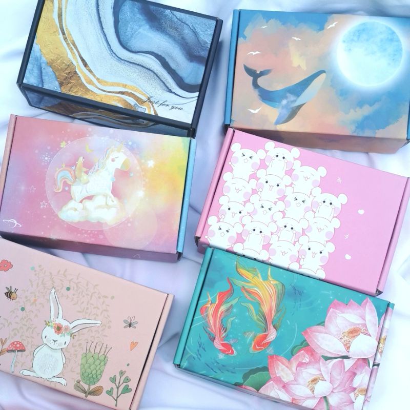 Gift Box with Design and Print (15*10*4cm) | Shopee Philippines