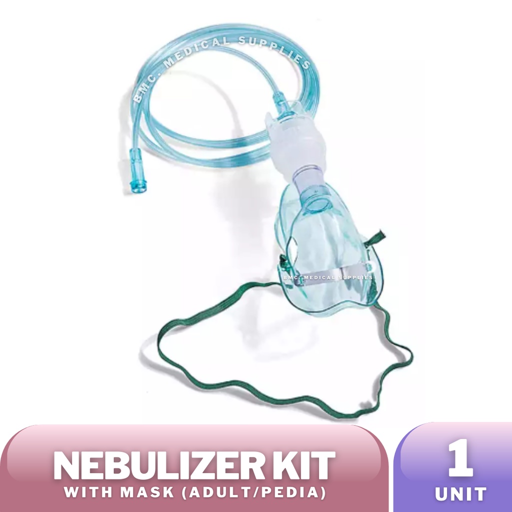 Nebulizer Kit w/ Mask | (Pedia/Adult) | Shopee Philippines