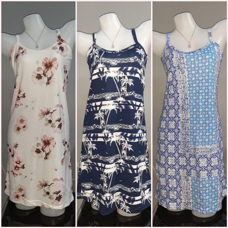 Pambahay Daster / Sexy Dress / Spaghetti Duster / Dress (Set B ...