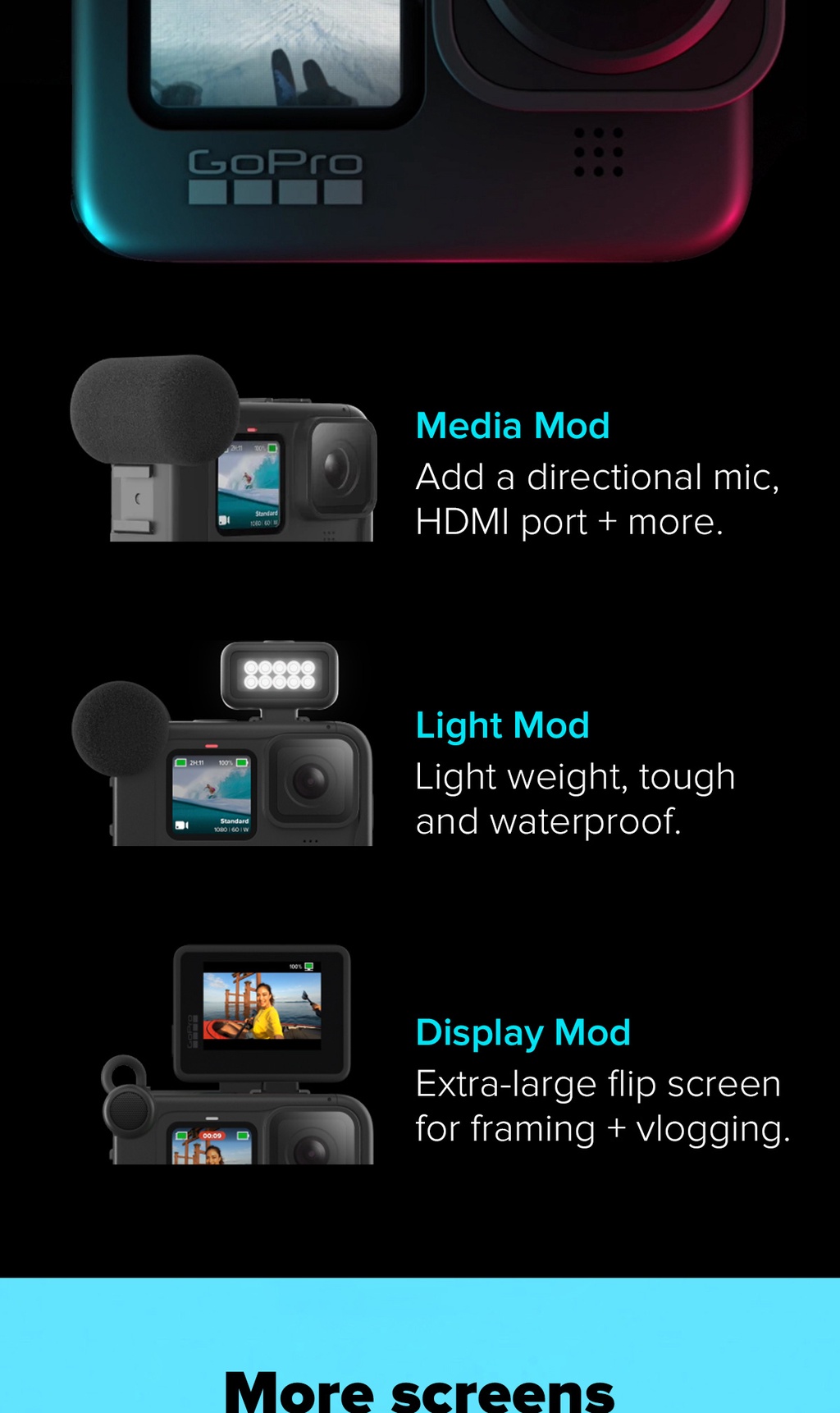 [Surfing Bundle] GoPro HERO9 Black 5K video and 20MP photos, Enduro Rechargeable Battery ...