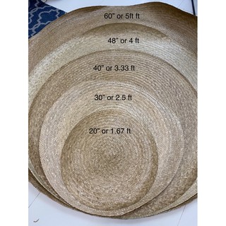 round buri carpet/ round carpet/ buri mat/ buli banig/ beach mat ...