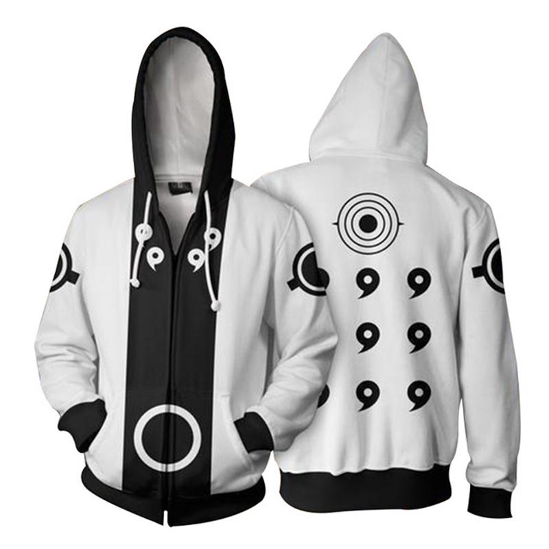 Unisex Anime Naruto Uchiha Itachi Zipper Jacket Hoodie | Shopee Philippines