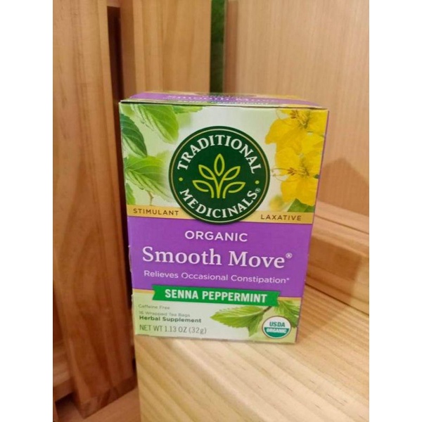 Traditional Medicinals Organic Smooth Move Relieves Occasional ...