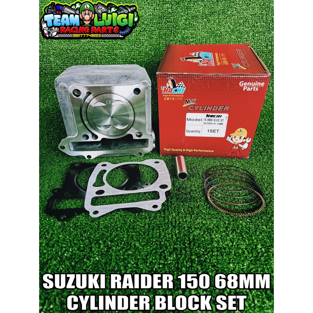 HACHI SUZUKI RAIDER 150 68MM BLOCK SET | Shopee Philippines