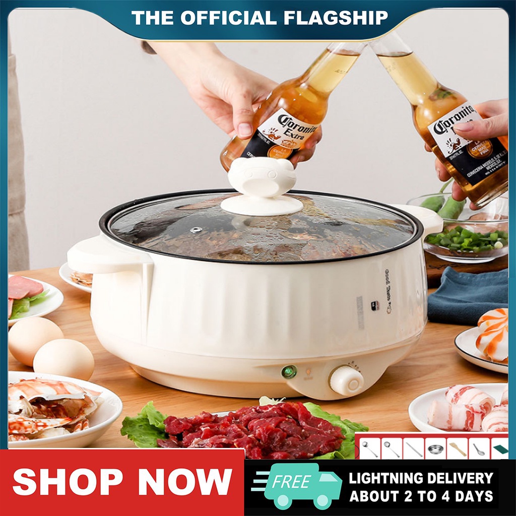 3.2L Rice Cooker With Steamer Non-Stick Multi-Function Electric Pot ...