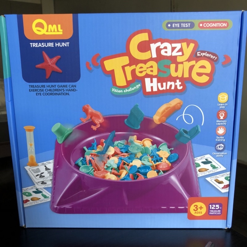 Crazy Treasure Hunt Educational Board Games | Shopee Philippines