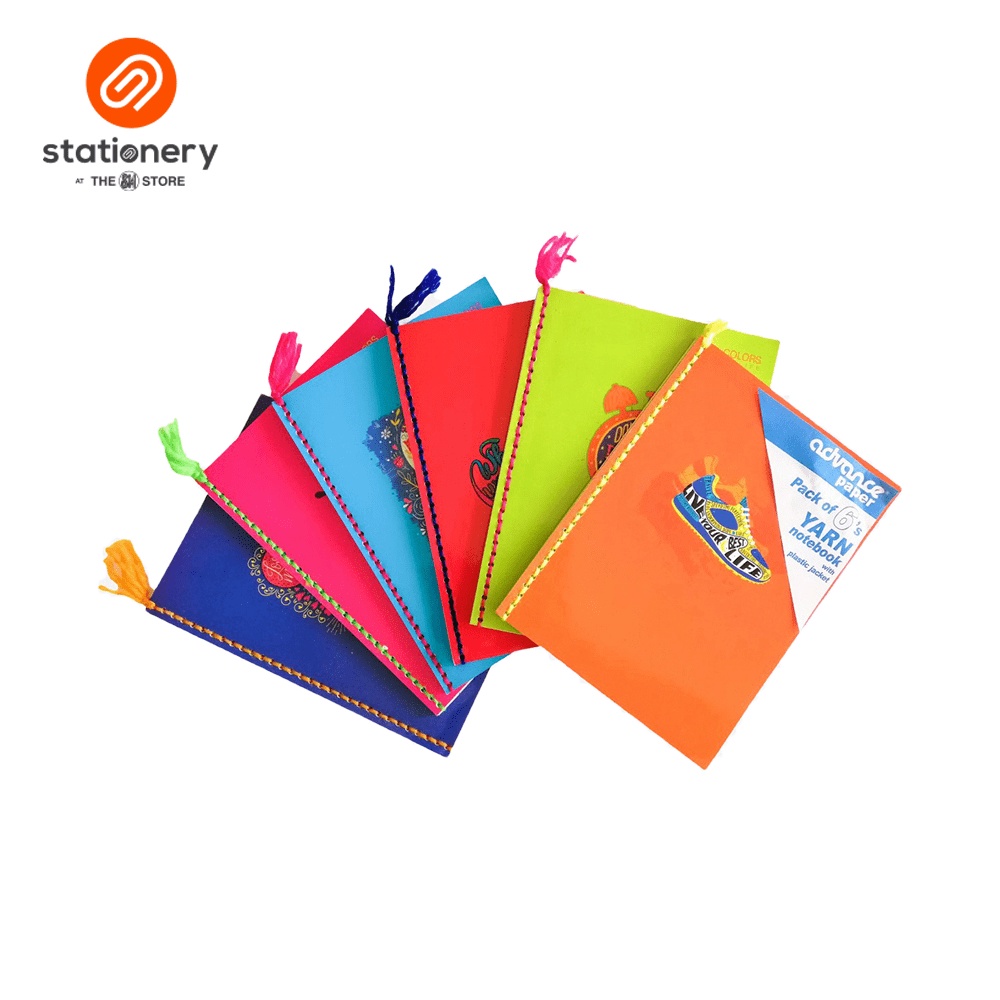Advance Colors of Life Yarn Notebook 80lvs 6 Pieces per Pack | Shopee ...