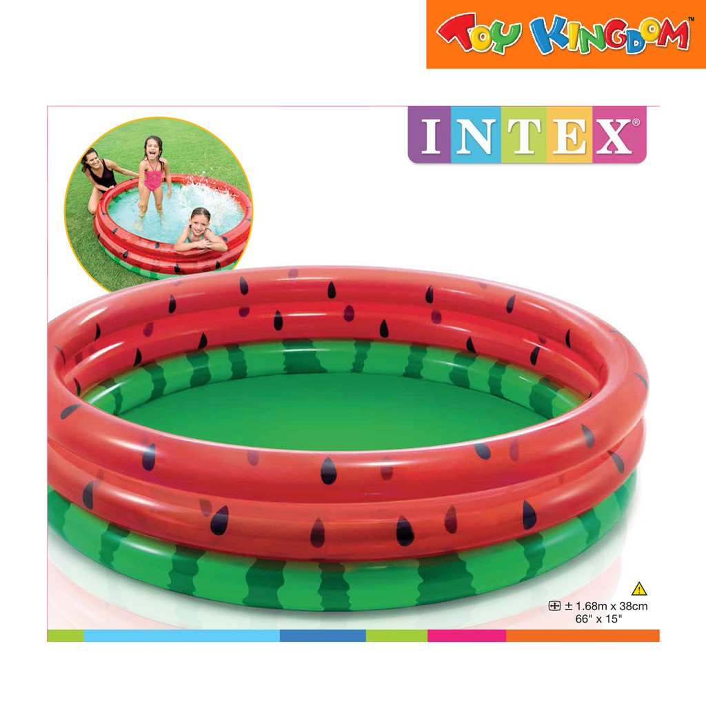 Intex Watermelon 66in x 15in Inflatable Pool | Shopee Philippines
