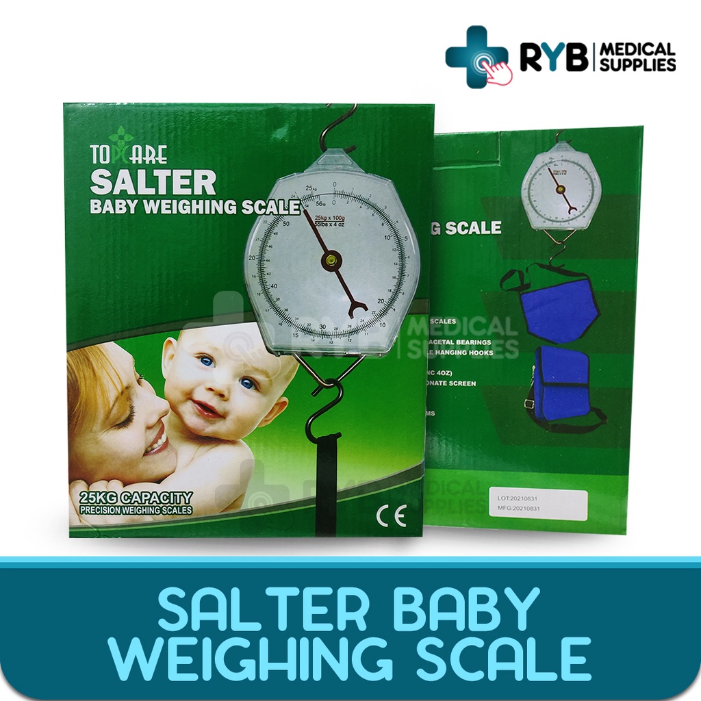 Salter Weighing Scale / Baby Weighing Scale - TopCare | Shopee Philippines