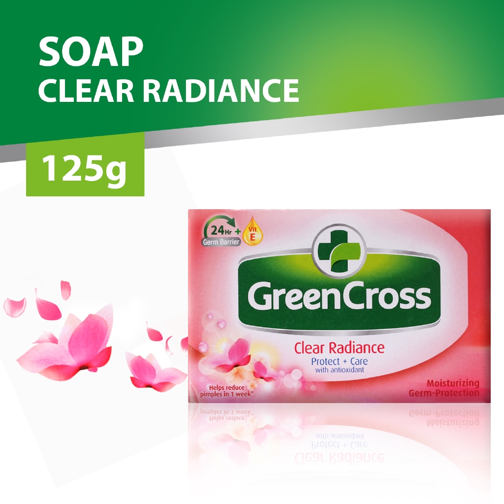 Green Cross Clear Radiance Moist Protection Bar Soap (125g) | Shopee ...