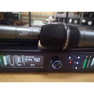 ProStax UR-520 UHF Dual Wireless Mic Double AA Batteries Battery ...