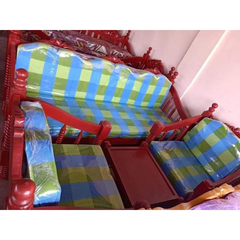CLASSY SALA SET WITH CENTER TABLE AND URATEX FOAM | Shopee Philippines