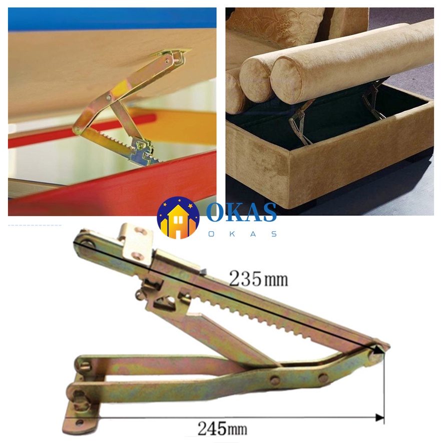 djustable Drafting Table Hardware Hinge for Massage Couch Drawing Board ...