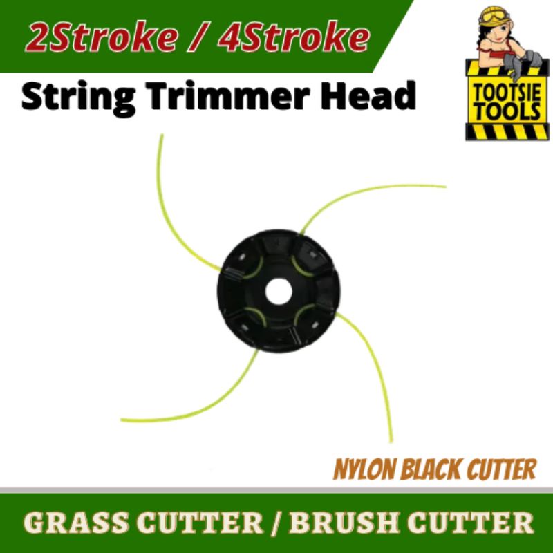Grass Cutter String Trimmer Head W/ Square Nylon (Tansi) Trimmer Line ...