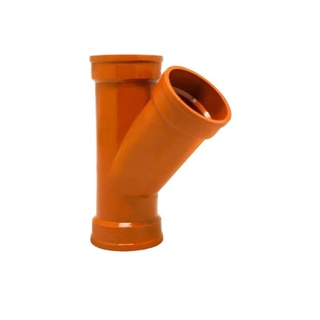 Pvc Orange Pipe Fittings TEE , WYE , COUPLING 3X3 INCHES | Shopee ...