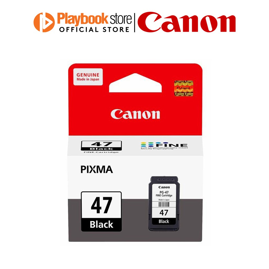 Canon PG-47 Genuine Ink Cartridge (Black) | Shopee Philippines