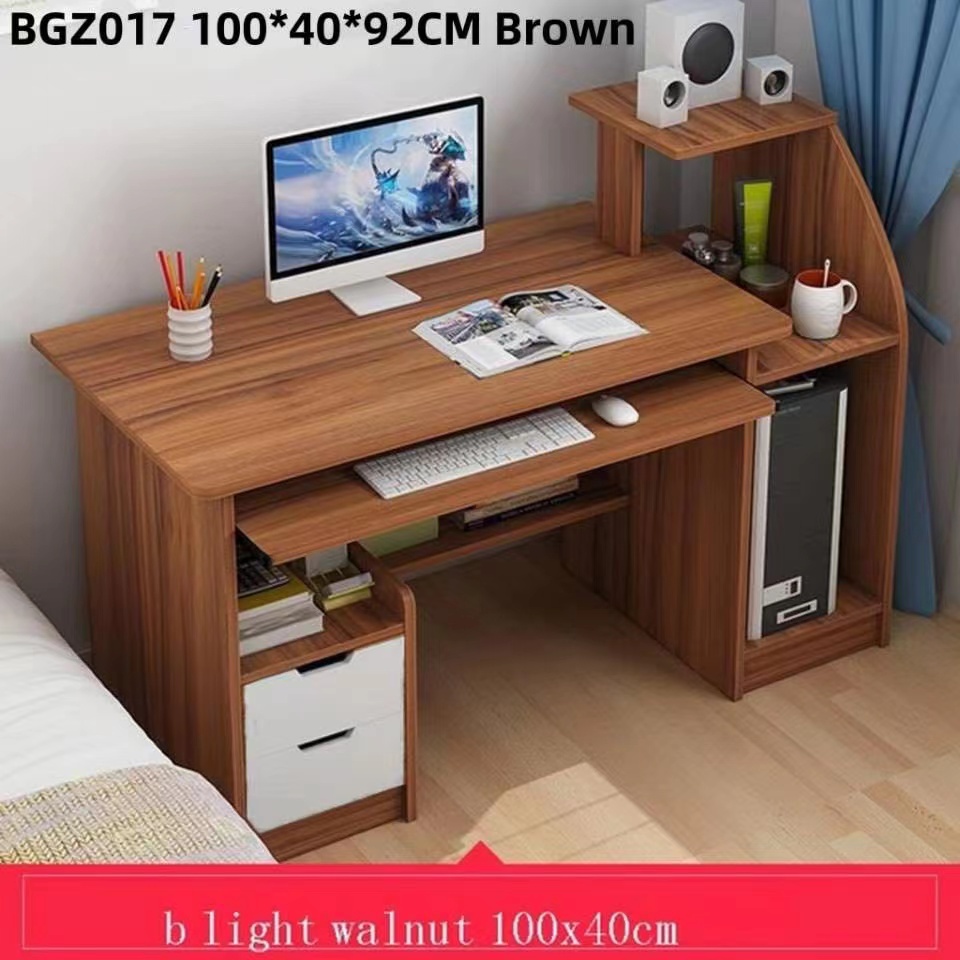 Simple Desk Computer Table Desktop Desk Home Office Modern Small Desk ...