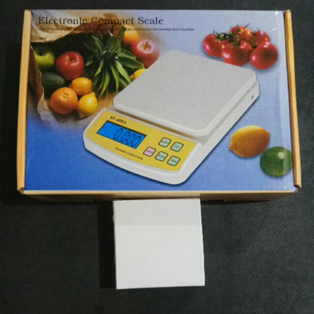 Digital Electronic Compact Scale w/ Free AC Adapter | Shopee Philippines