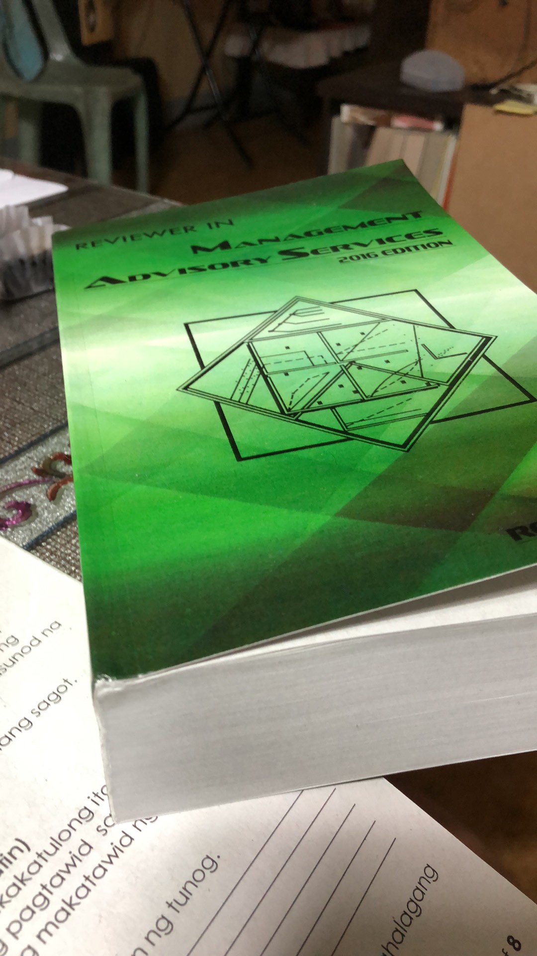 MANAGEMENT ADVISORY SERVICES 2016 ed. By RODELIO S. ROQUE | Shopee ...