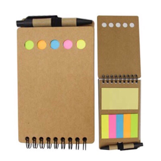 Sticky with pen notebook | Shopee Philippines