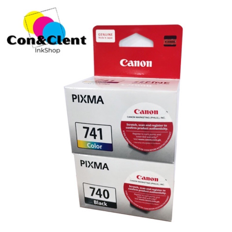 Original ink cartridge 740 black or 741 colored | Shopee Philippines