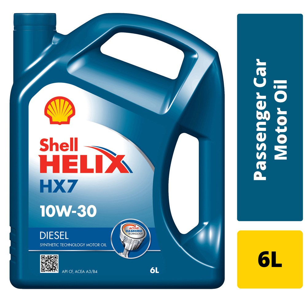 Shell Helix HX7 Diesel 10W-30 6Liters | Shopee Philippines