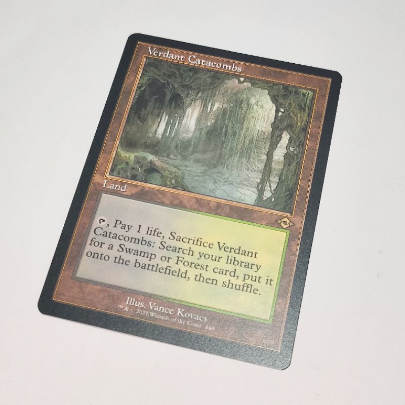 MTG Card VERDANT CATACOMBS Magic the Gathering Trading Card Game Land ...